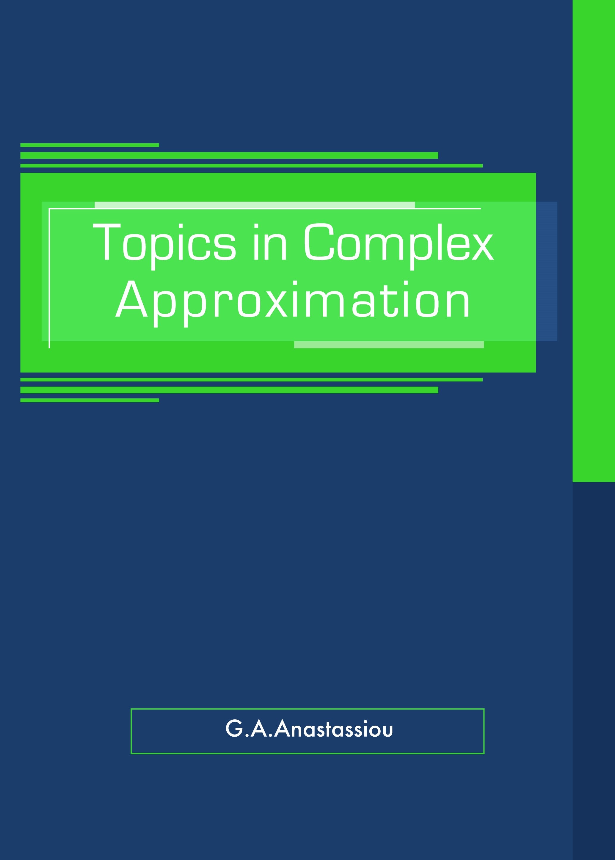Topics In Complex Approximation Pathway Book Service